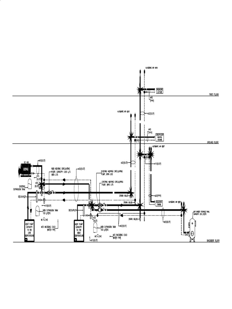 Boiler With Heat Pump Heating Riser | PDF