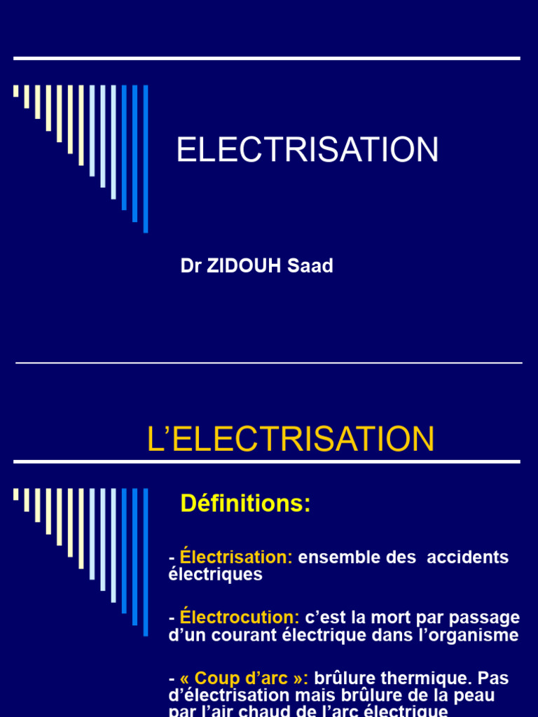 Électrisation : Diagnostic et Traitement | PDF | Médecine clinique ...