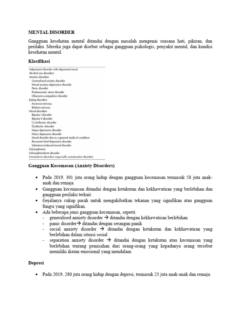 Mental Disorder - Asd | PDF | Pengembangan Diri