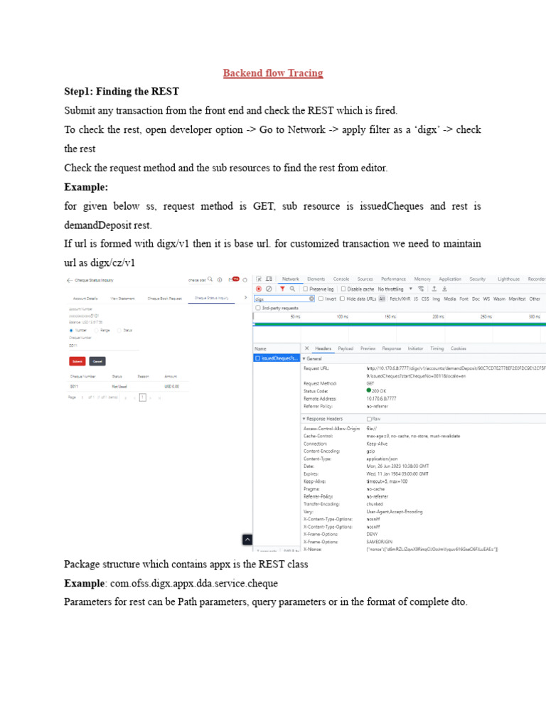 Backend Flow Trace | PDF | Computer Engineering | Information ...