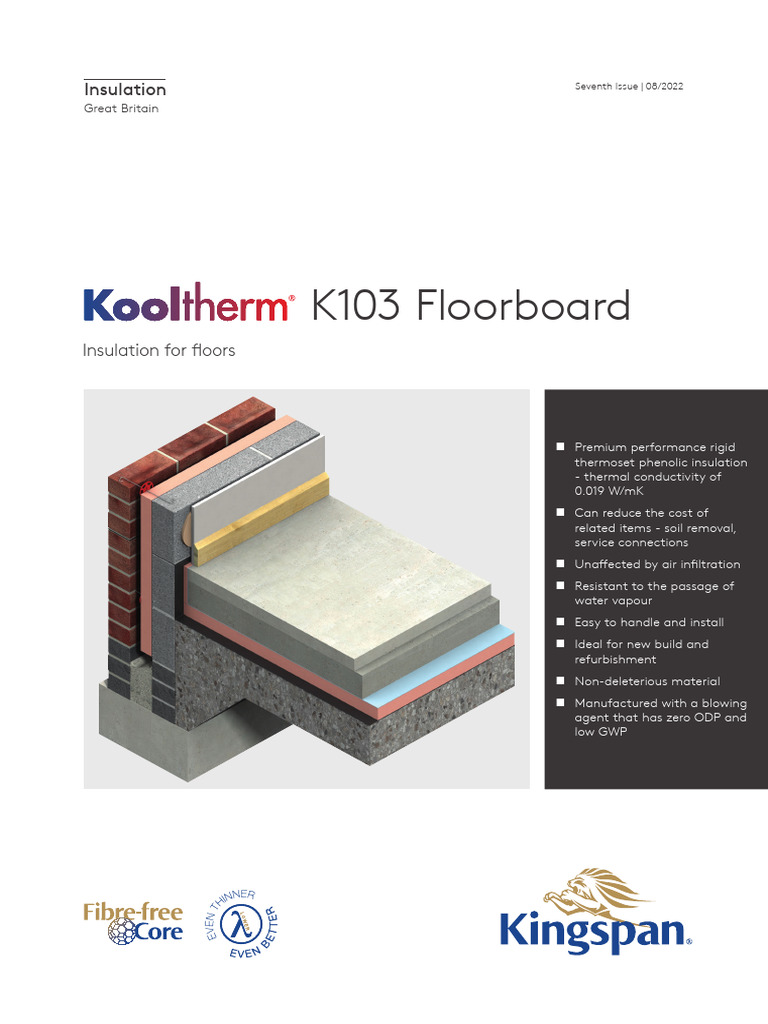 Kingspan Kooltherm k103 Brochure en GB | PDF | Building Insulation ...