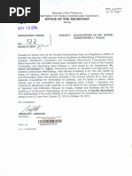 Blacklisting Order for Procurement Violations | PDF
