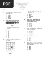 2024 - Upsa - MT - Tahun 4 | PDF