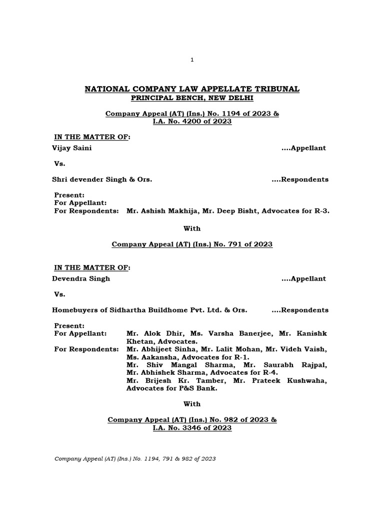 Company Appeals Adjournment Order | PDF | Government Institutions ...