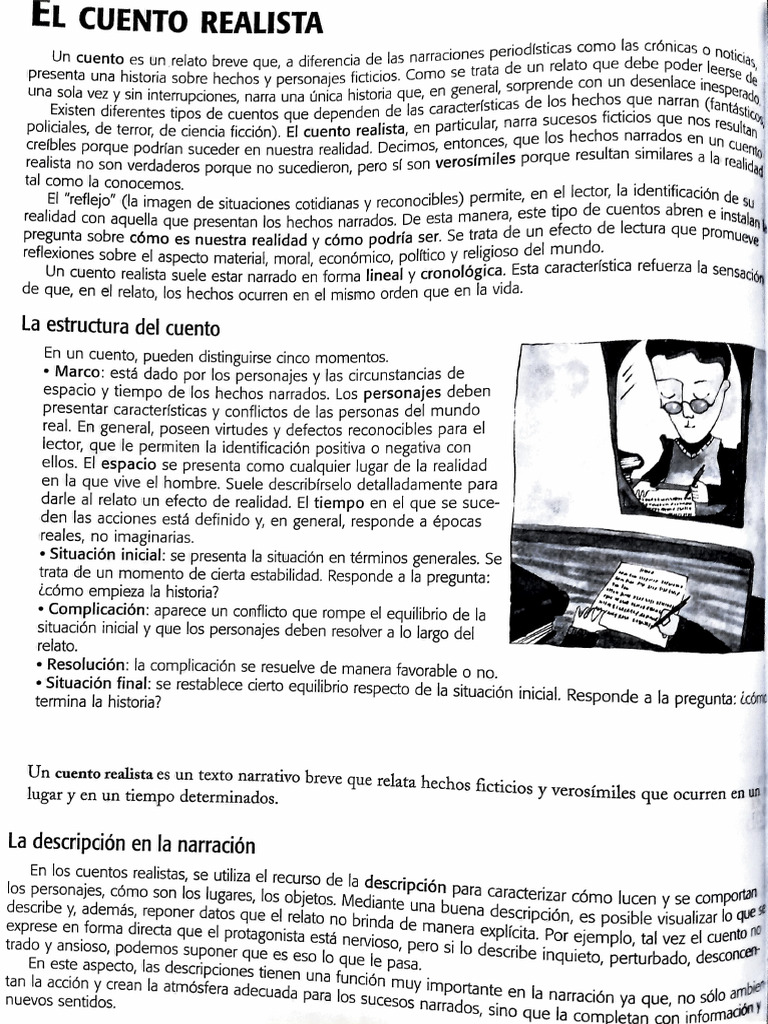 Cuento Realista | PDF | Narración | Cuentos