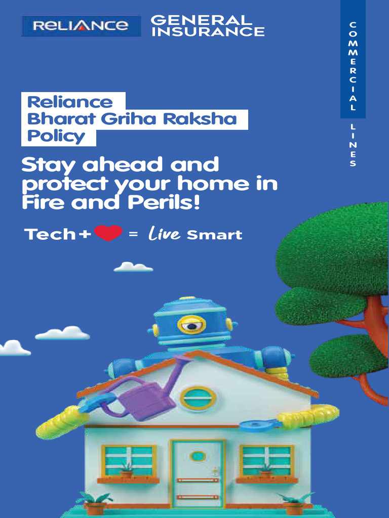 Reliance Bharat Griha Raksha Policy Brochure | PDF | Insurance | Home ...