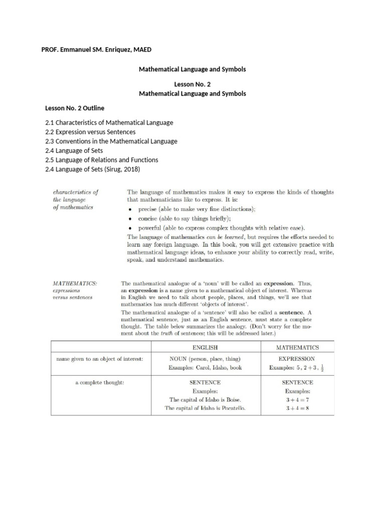 MMW Module No. 2 Sir Emman | PDF | Function (Mathematics) | Set (Mathematics)
