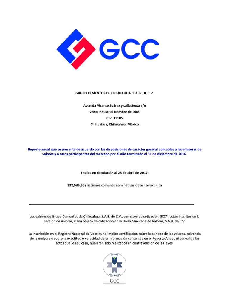CGC 2014-2016 | PDF
