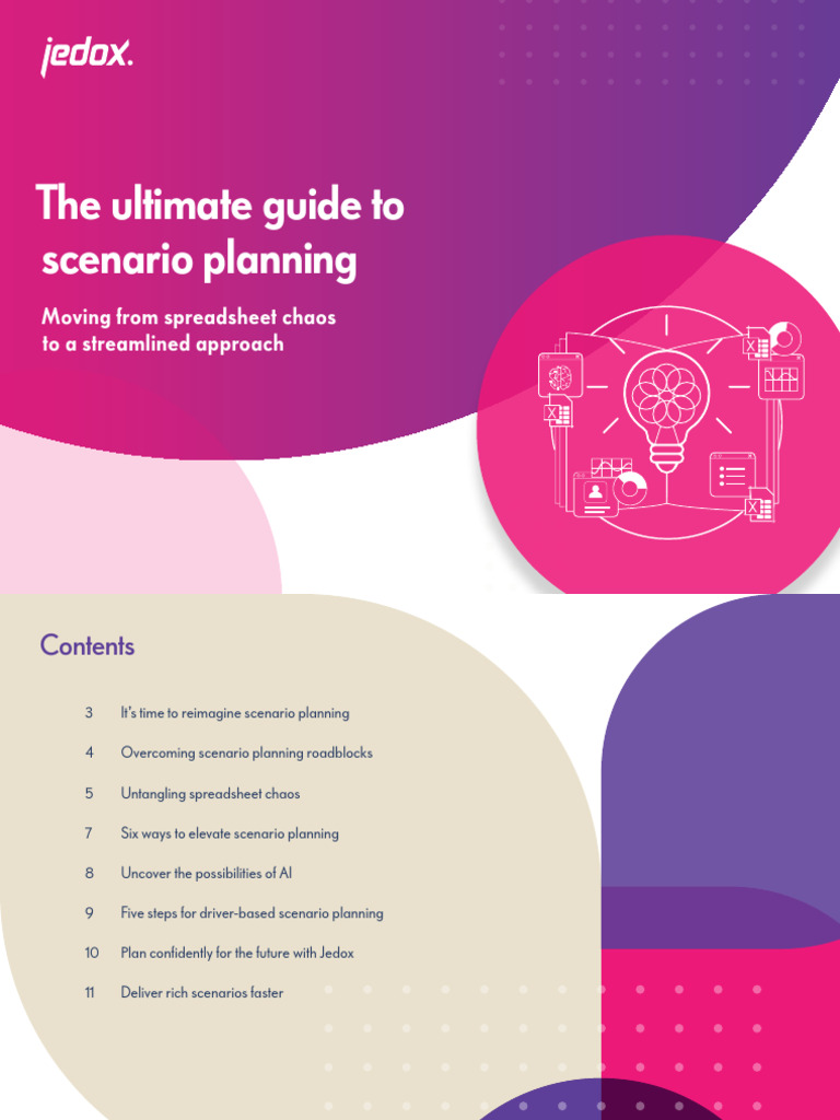 Jedox Ebook Ultimate Guide Scenario Planning en | PDF | Scenario ...