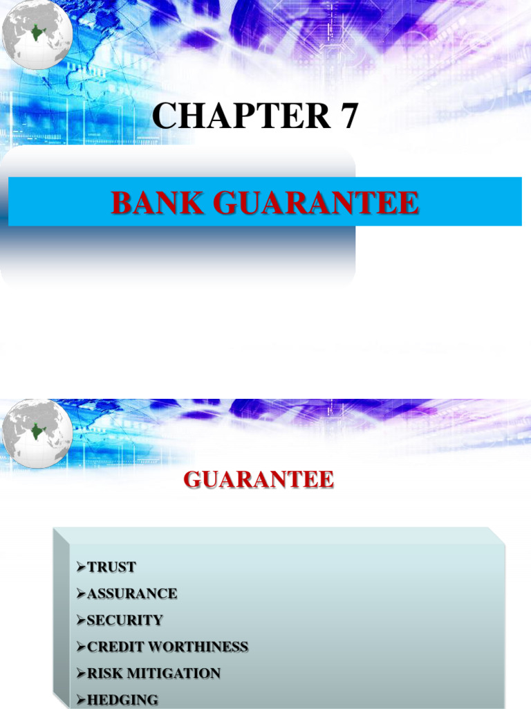 Bank Guarantee Overview and Procedures | PDF | Guarantee | Banks