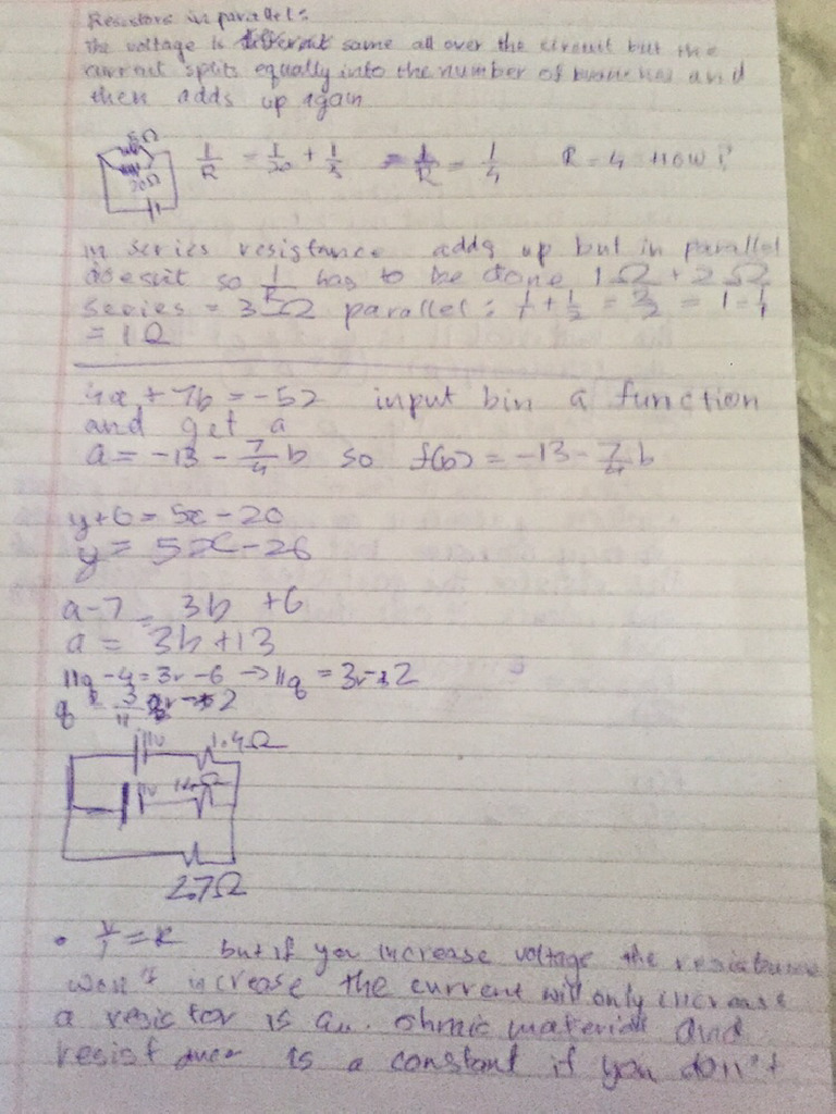 Khan Academy Electricity Notes | PDF