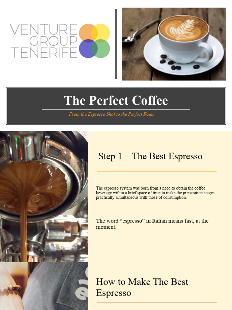The Perfect Coffee | PDF | Coffee | Milk