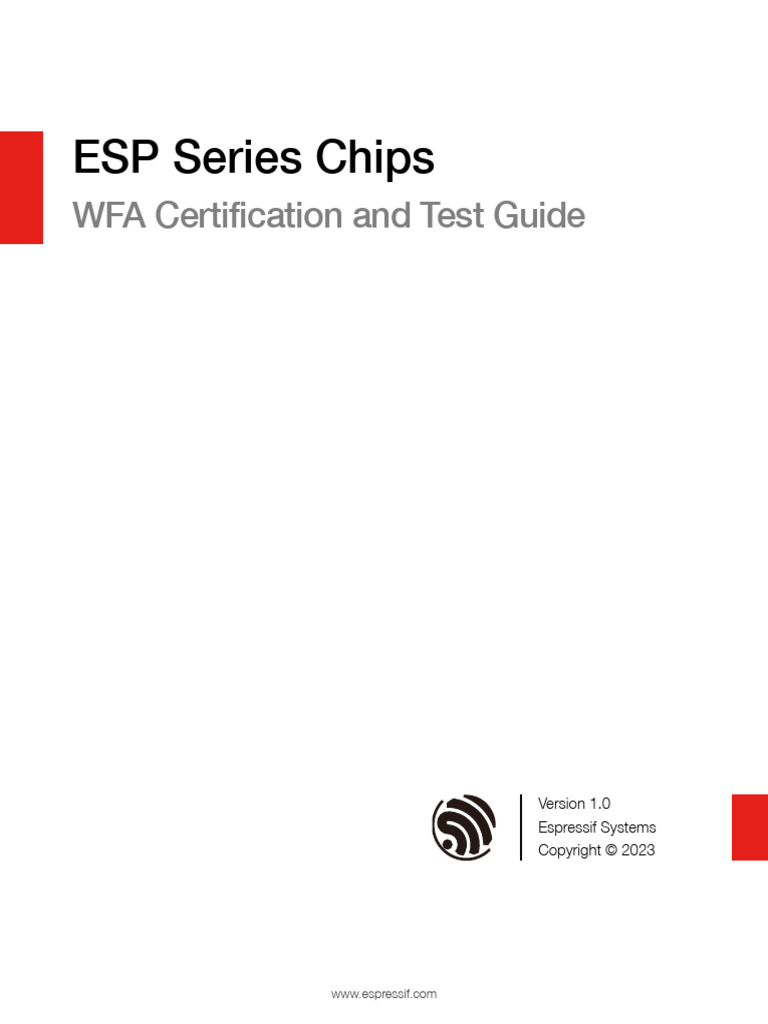 WFA Certification and Test Guide EN | PDF | Wi Fi | Ieee 802.11