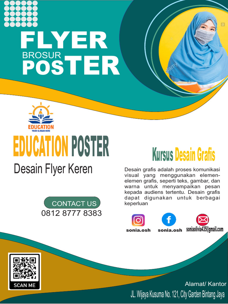 Poster Desain Grafis untuk Kursus | PDF