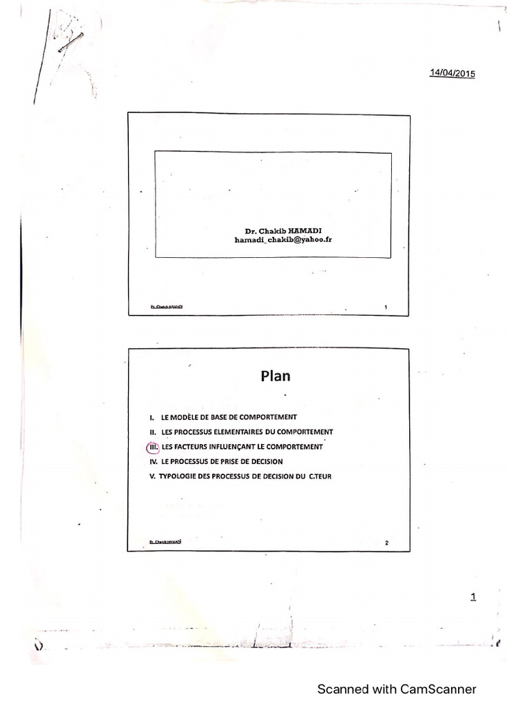 CDC Polycopié | PDF