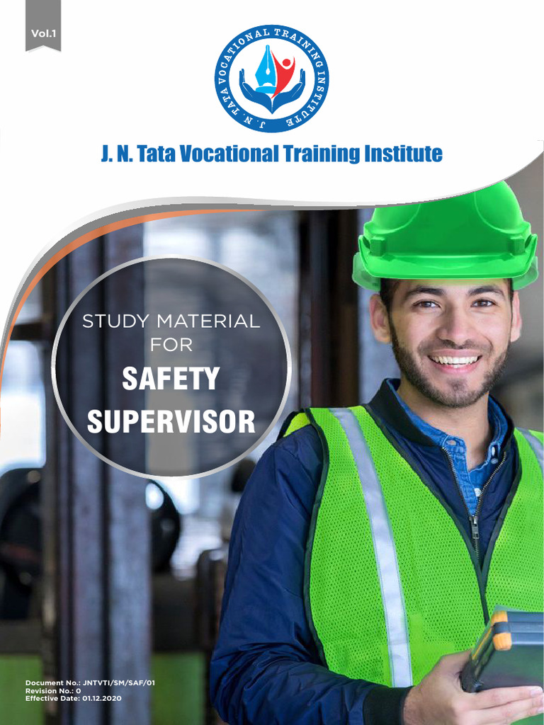 Study Material Safety Supervisor - Vol 1 | PDF | Personal Protective ...