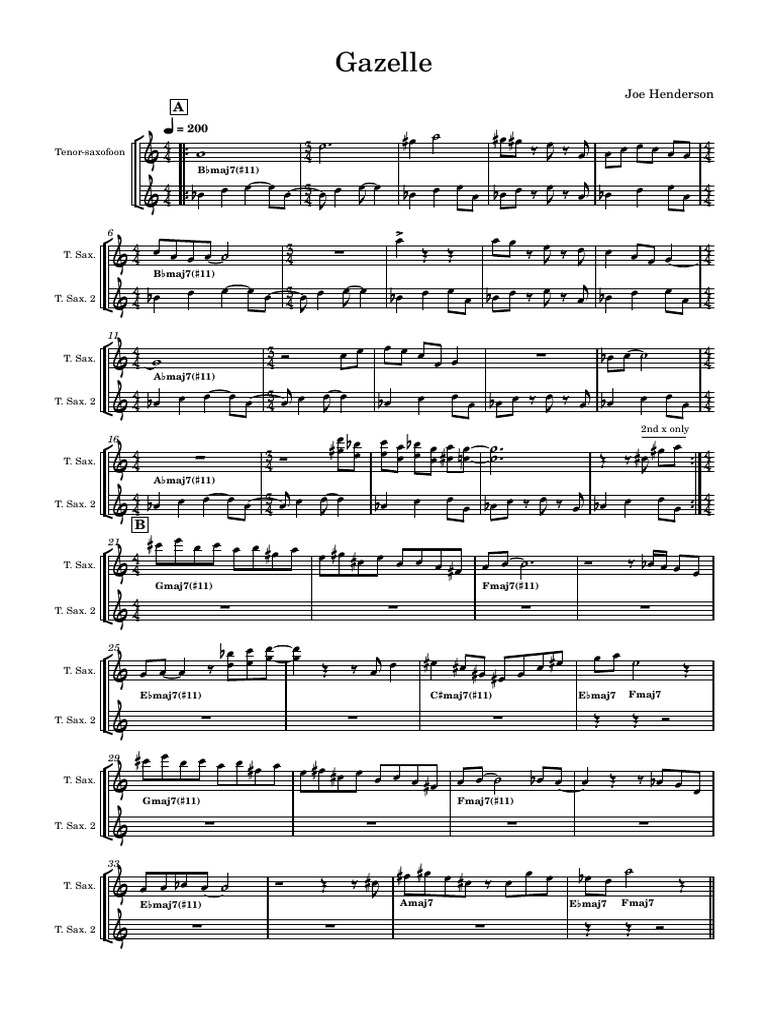 Gazelle | PDF