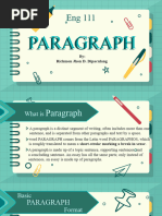 Paragraph vs Passage Explained | PDF | Sentence (Linguistics) | Paragraph
