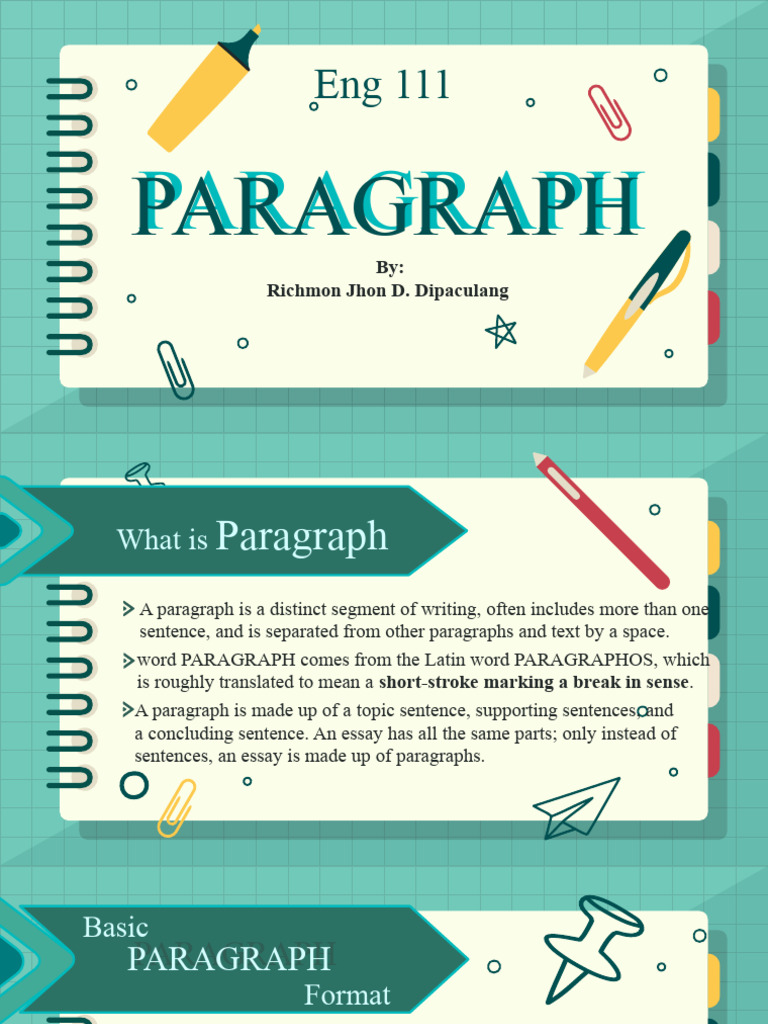 PARAGRAPH | PDF | Paragraph