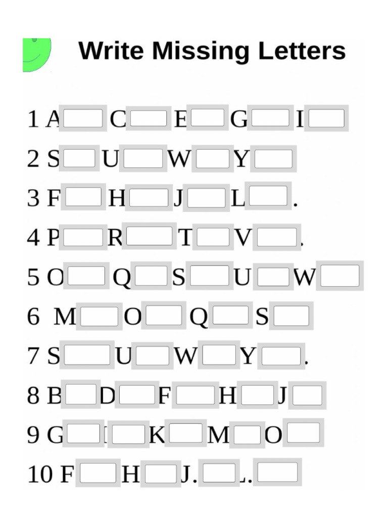 Miss Letters Funs Pdf