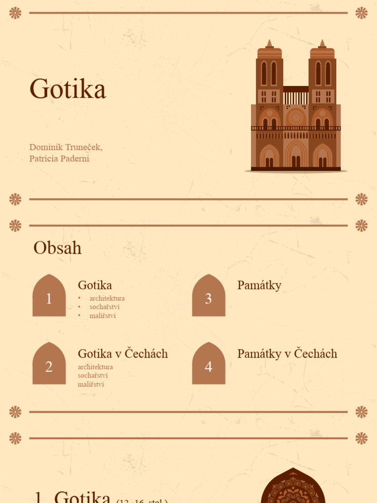 Gotika Prezentace1 | PDF