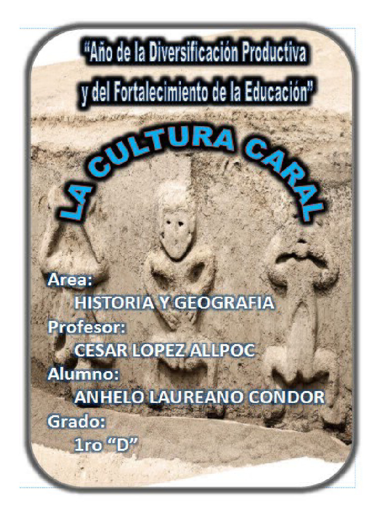 Cultura Caral | PDF | Agricultura