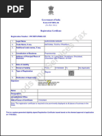 GST Registration Certificate Sample | PDF