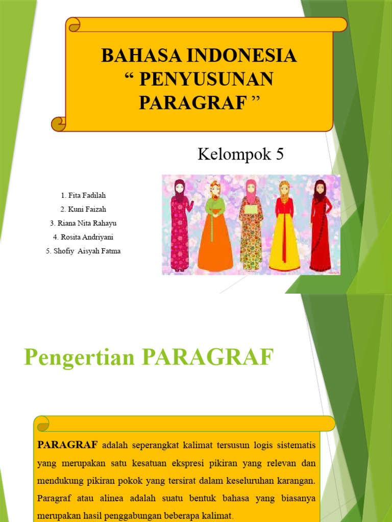 Bahasa Indonesia Kel 5 | PDF | Seni & Disiplin Bahasa