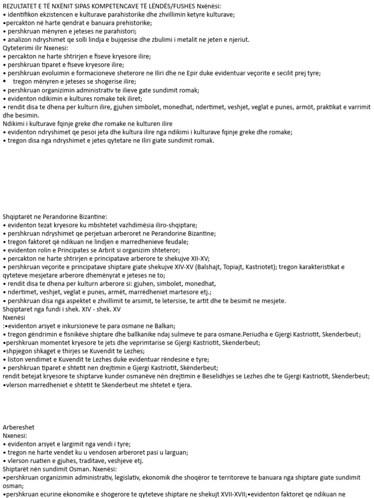 Histori Klasa 9 | PDF