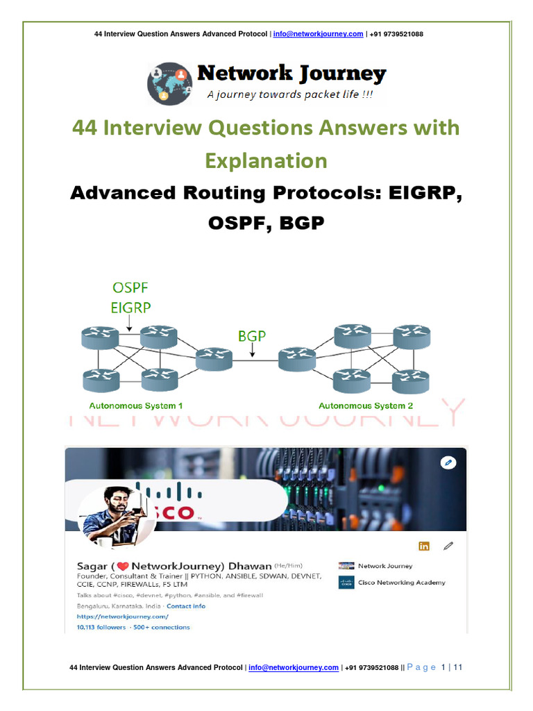 Ospf and BGP Eigrp | PDF | Routing | Network Layer Protocols