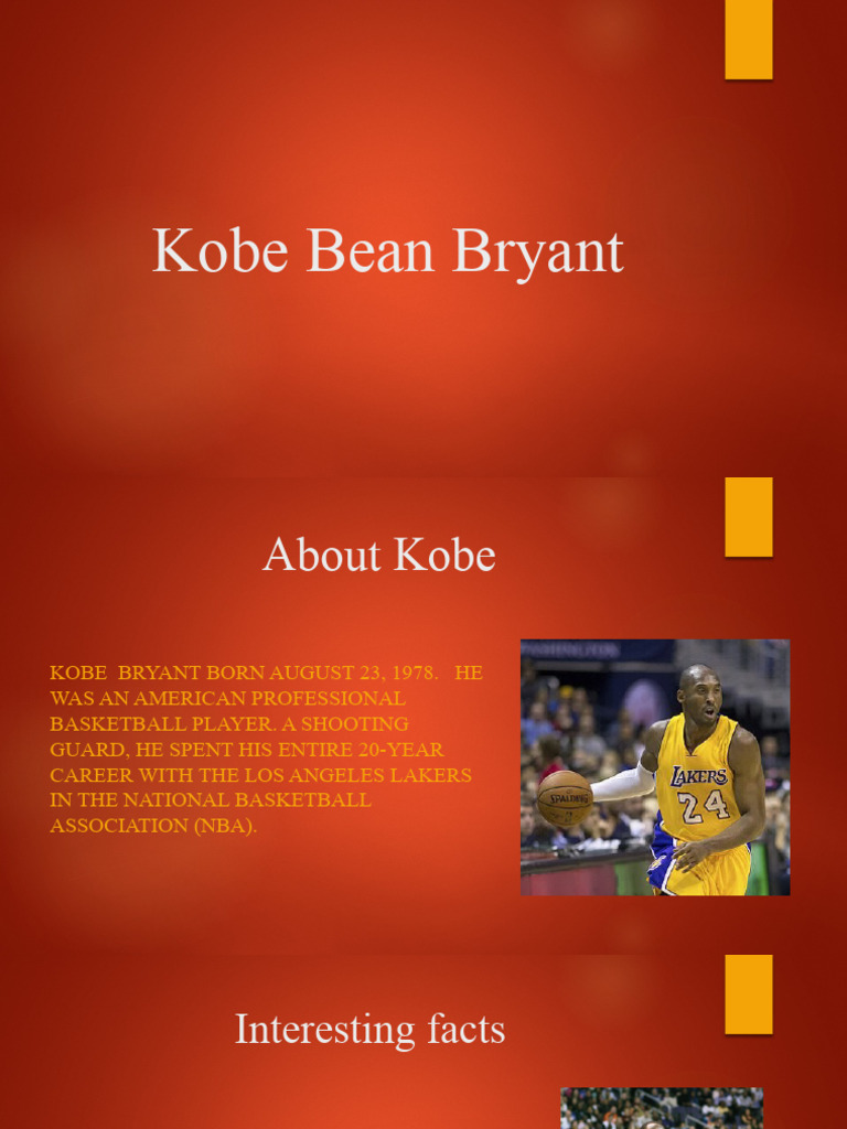 Kobe Bryant Presentation | PDF | Sports & Recreation | Travel