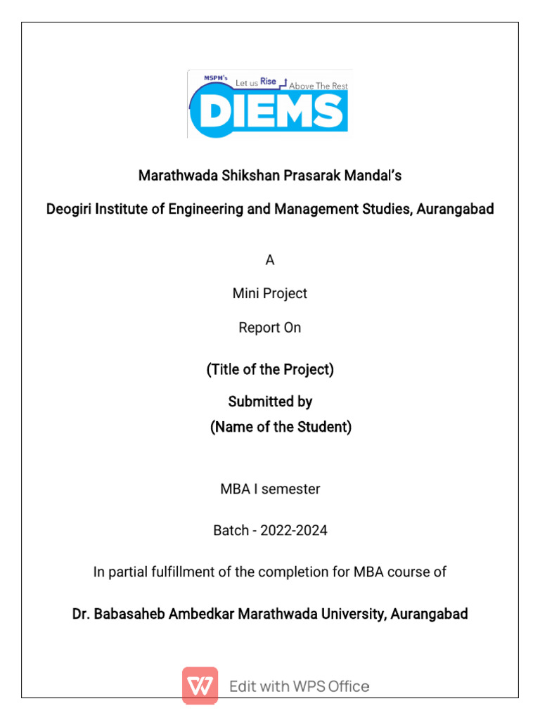 Kunal Mini Project | PDF | Science