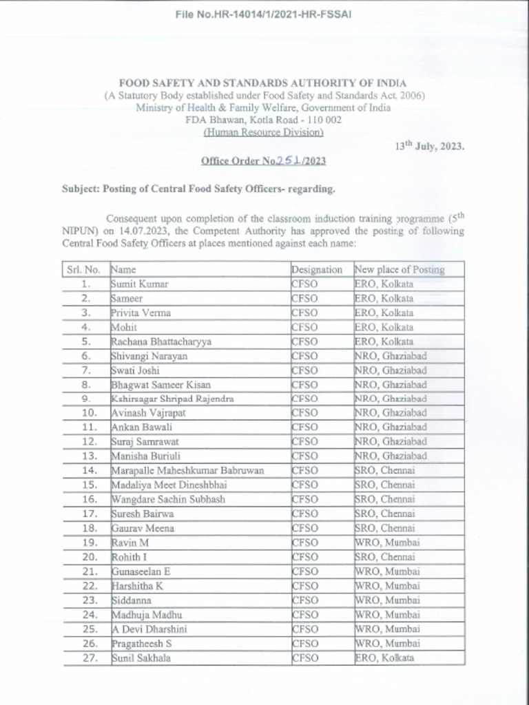 Transfer Order | PDF