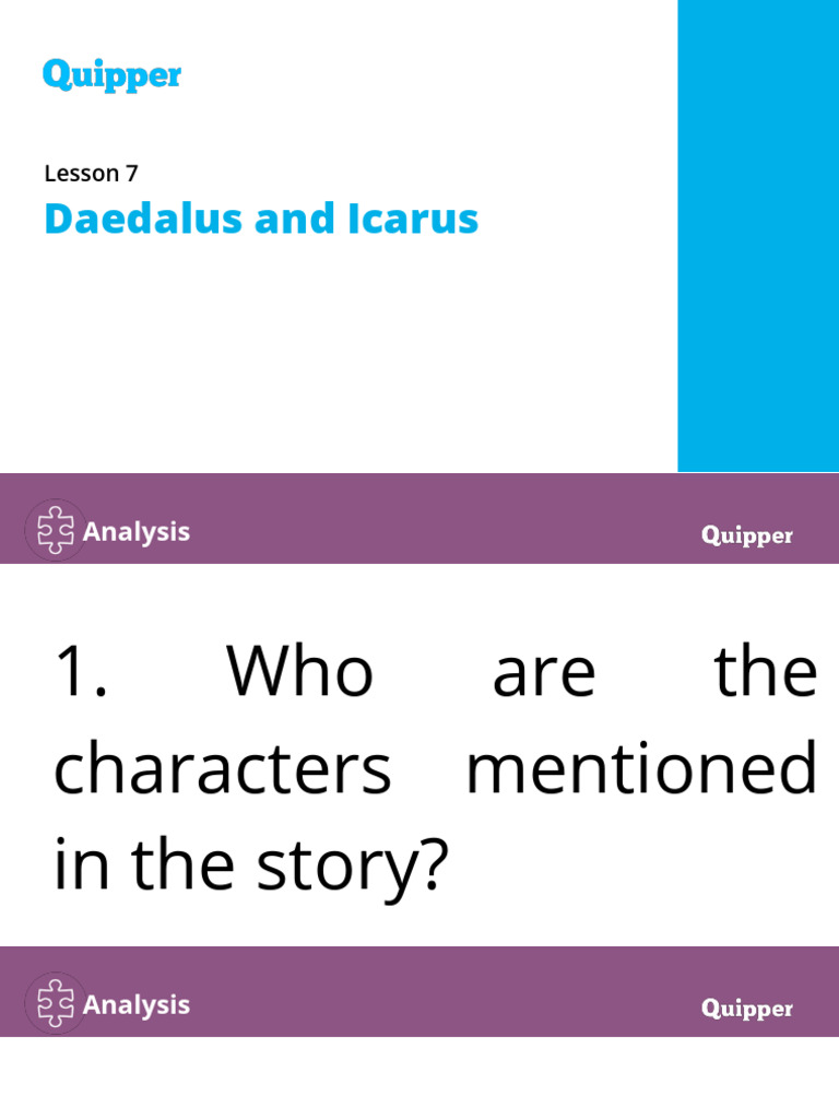 Eng-10 Lesson 8 Daedalus-and-Icarus | PDF