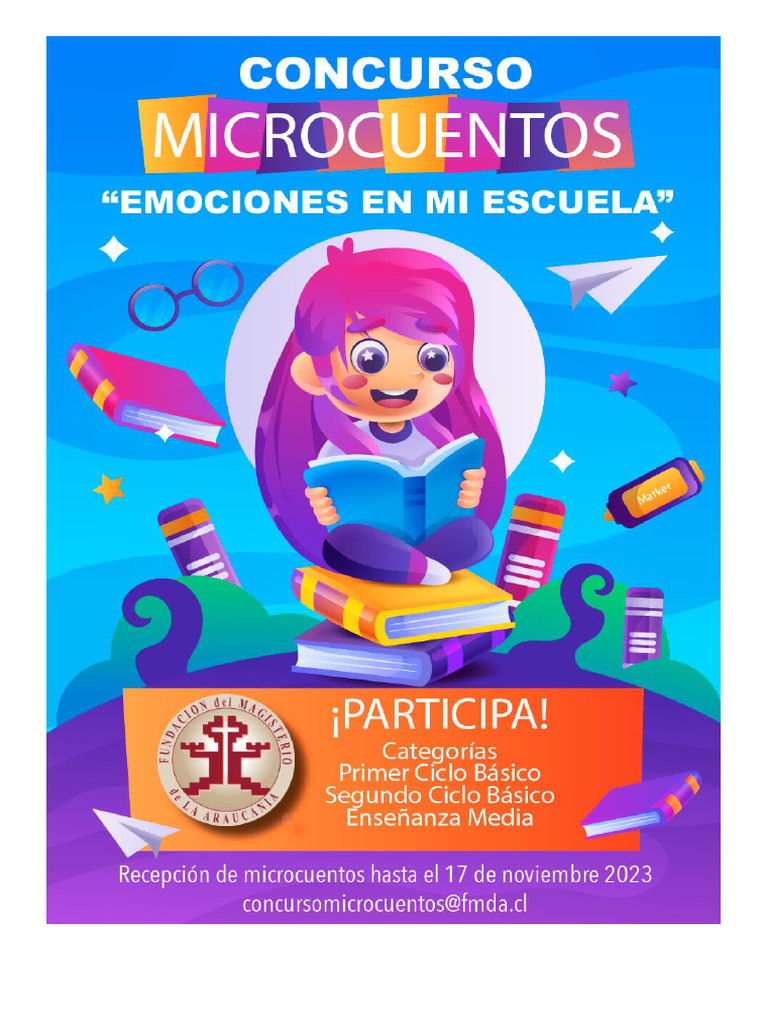 Bases Del Concurso de Microcuentos | PDF | Ciencias sociales | Arte