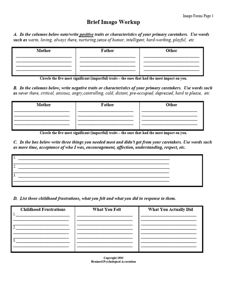 Brief Imago Workup Brief Updated Includes Synthesis | PDF | Behavioural ... Brief Imago Workup Brief Updated Includes Synthesis | PDF | Behavioural ...