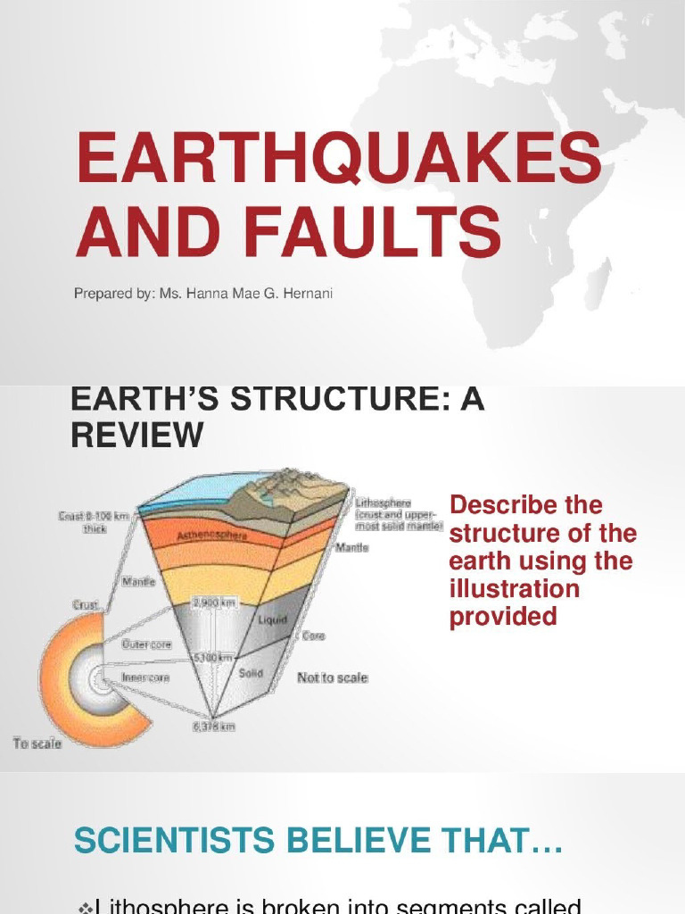 Earthquakes and Faults 69096803 | PDF