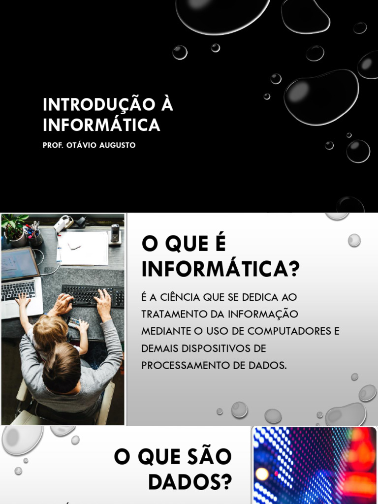 Introdução à Informática Básica | PDF | Armazenamento de dados de ...