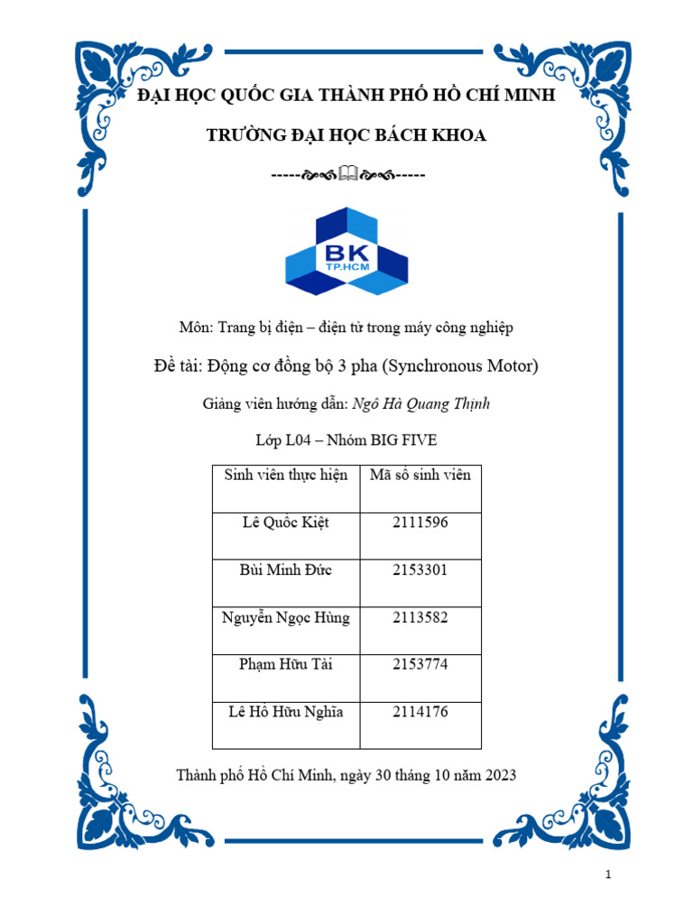 BTL Trang Bị Điện | PDF