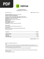 Uber Bill Sample | PDF