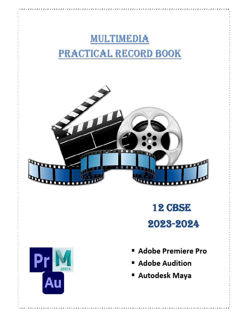 Multimedia Practical Record | PDF | 3 D Computer Graphics | Computing