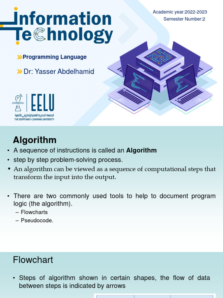 Week1 L2 Flowcharts | Download Free PDF | Algorithms | Applied Mathematics
