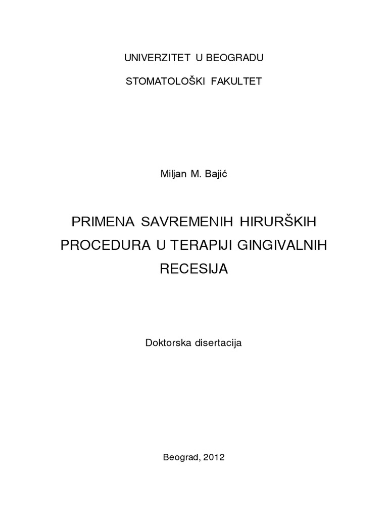 Bajic Miljan | PDF