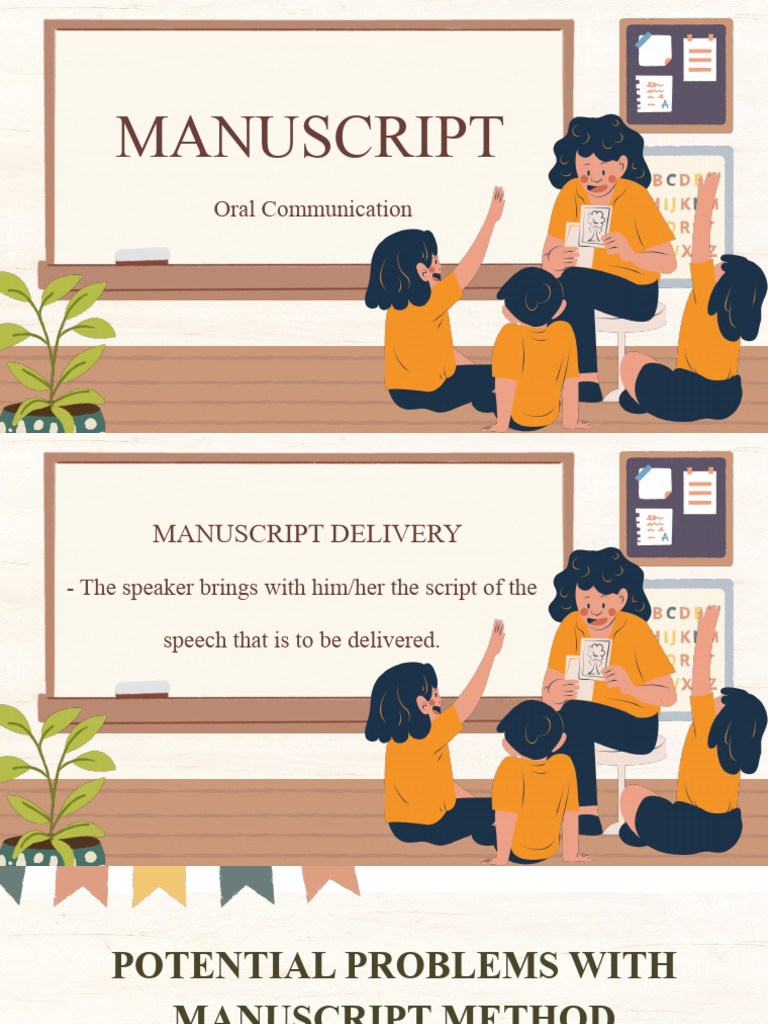 Manuscript Delivery | PDF