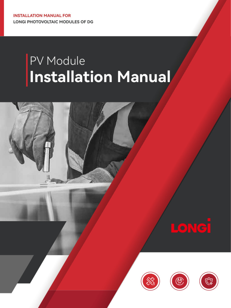 LONGi PV Module Installation Guide | PDF | Solar Panel | Photovoltaics