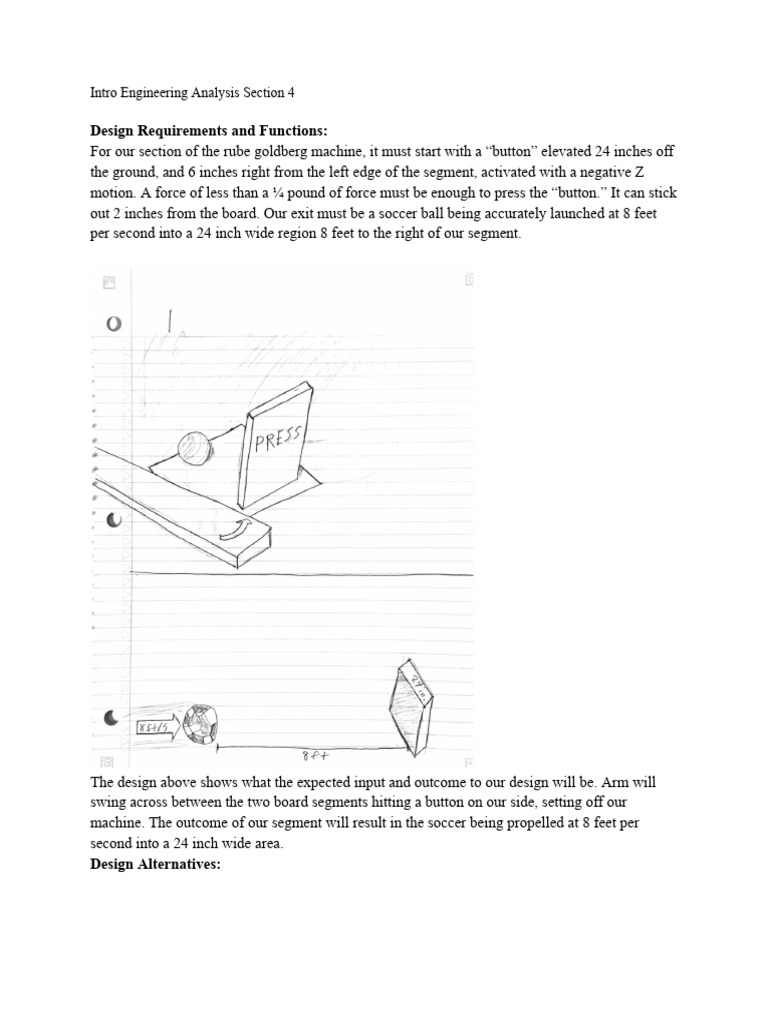 Conceptual Design Report CDR Group 2 1 - 1701769147700 | PDF