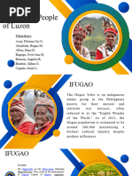 Indigenous Peoples of Luzon Regions | PDF
