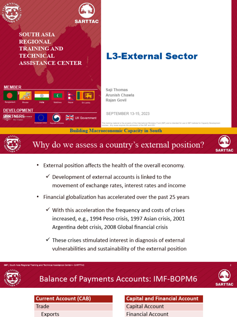 L3 External Sector | PDF | Exchange Rate | Capital Account