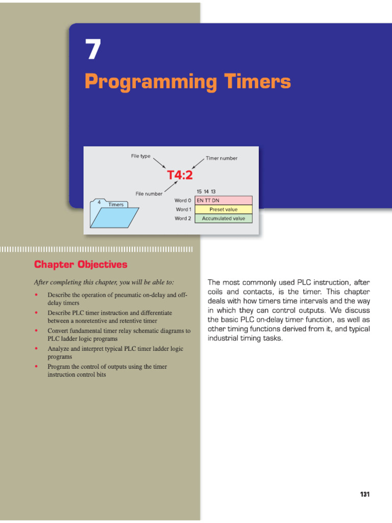 6-PLC Programming Timers | PDF
