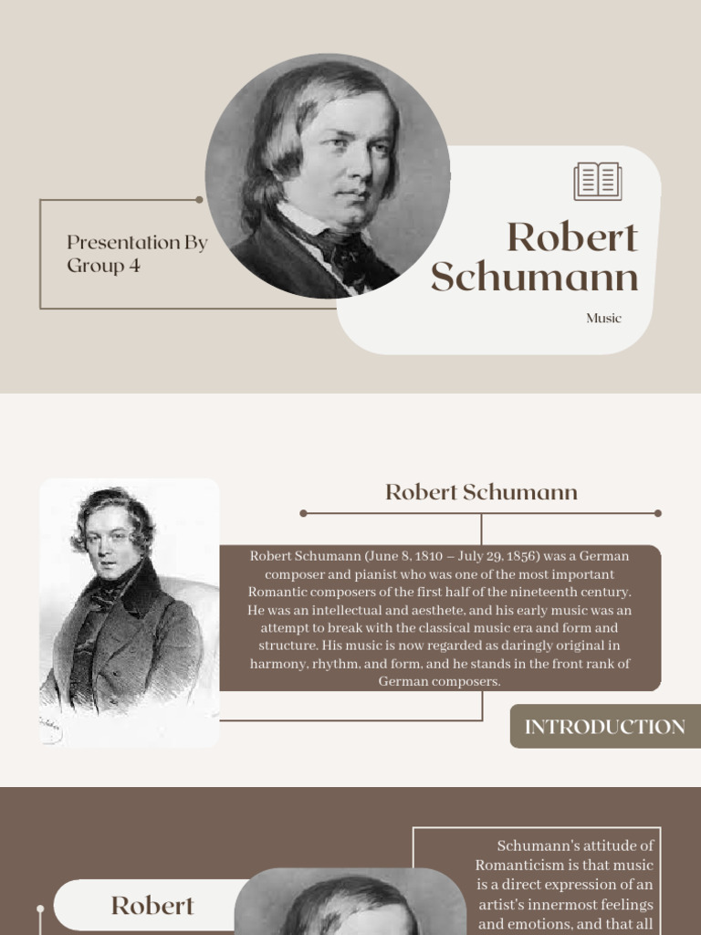 Robert Schumann | PDF | Robert Schumann | Performing Arts